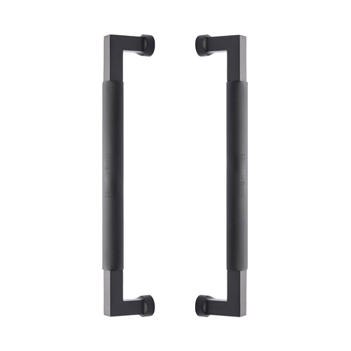 Heritage Brass Back to Back Door Pull Handle Bauhaus Knurled Design ...