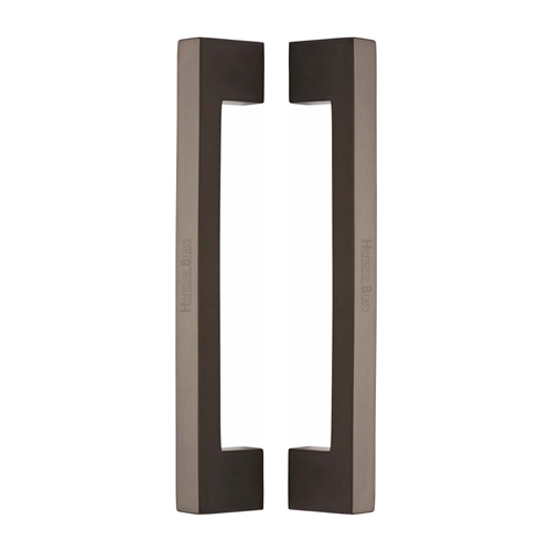 Heritage Brass Back to Back Door Pull Handle Metro Design 305mm Matt ...