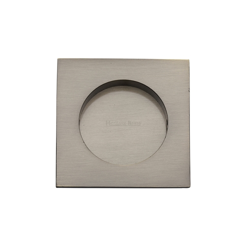 Square Flush Pull 63.5 x 63.5mm Antique Brass finish