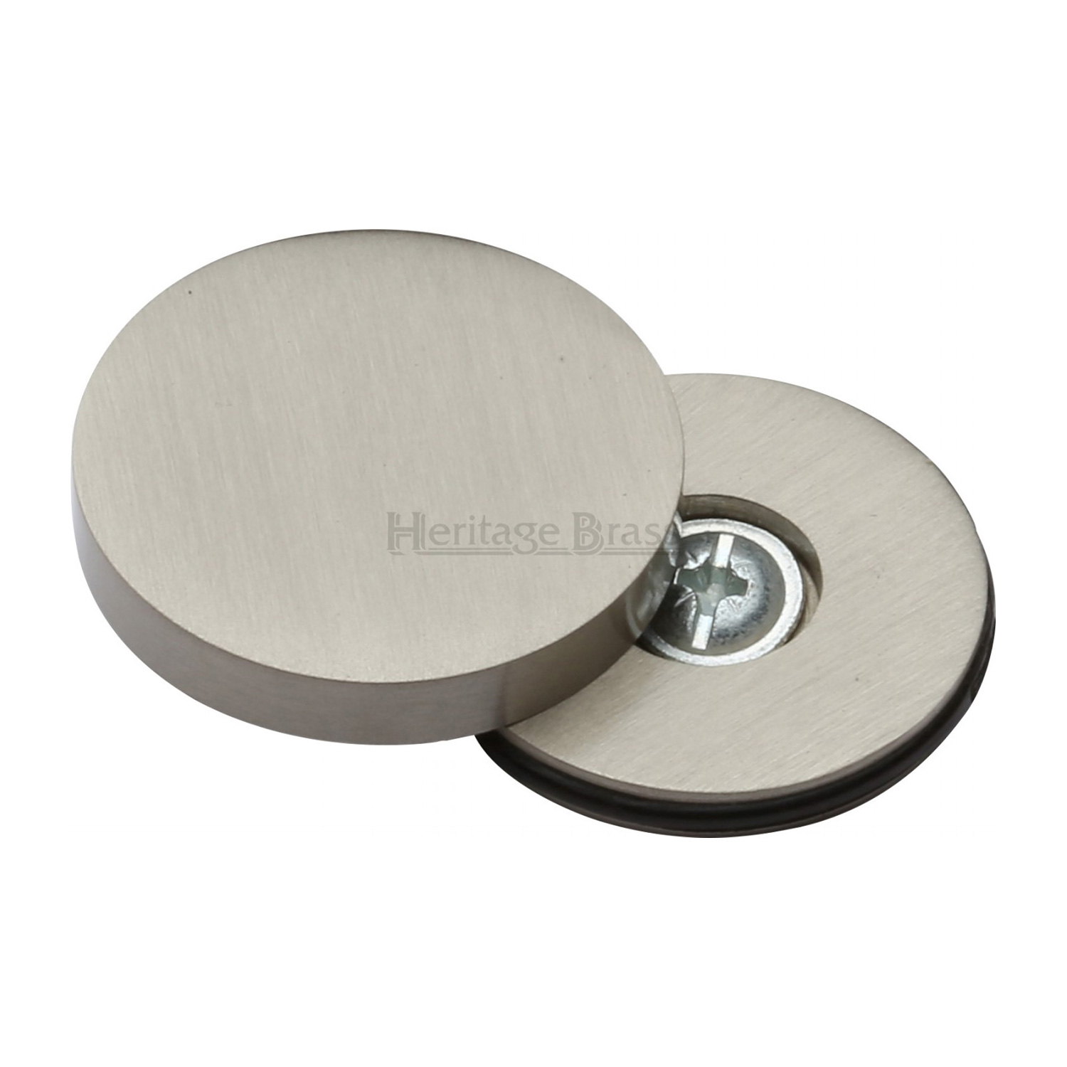 Pull Handles - Pull Handles - Decorative Bolt Cover SN - COV-12-SN
