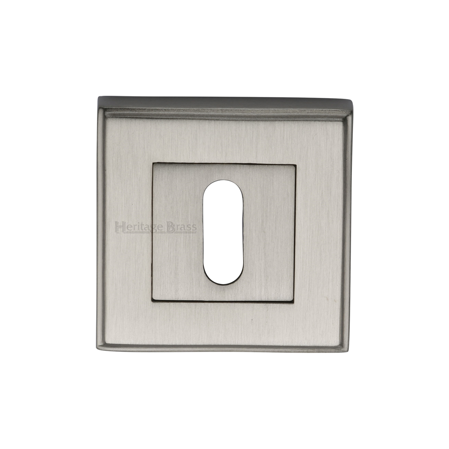 Door Accessories - Escutcheon - Square - Heritage Brass Key Escutcheon ...