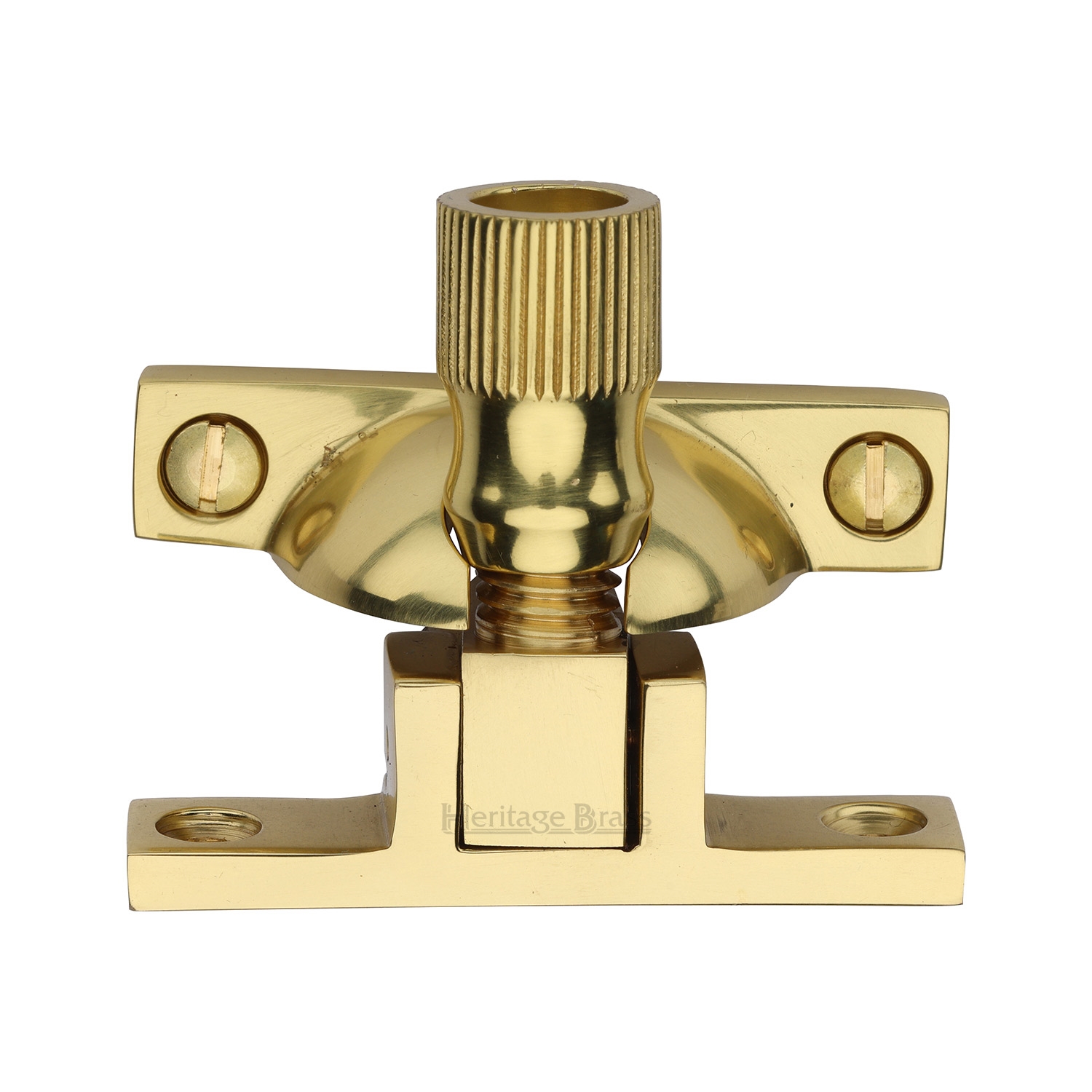 Heritage Brass Narrow Brighton Sash Fastener Polished Brass finish