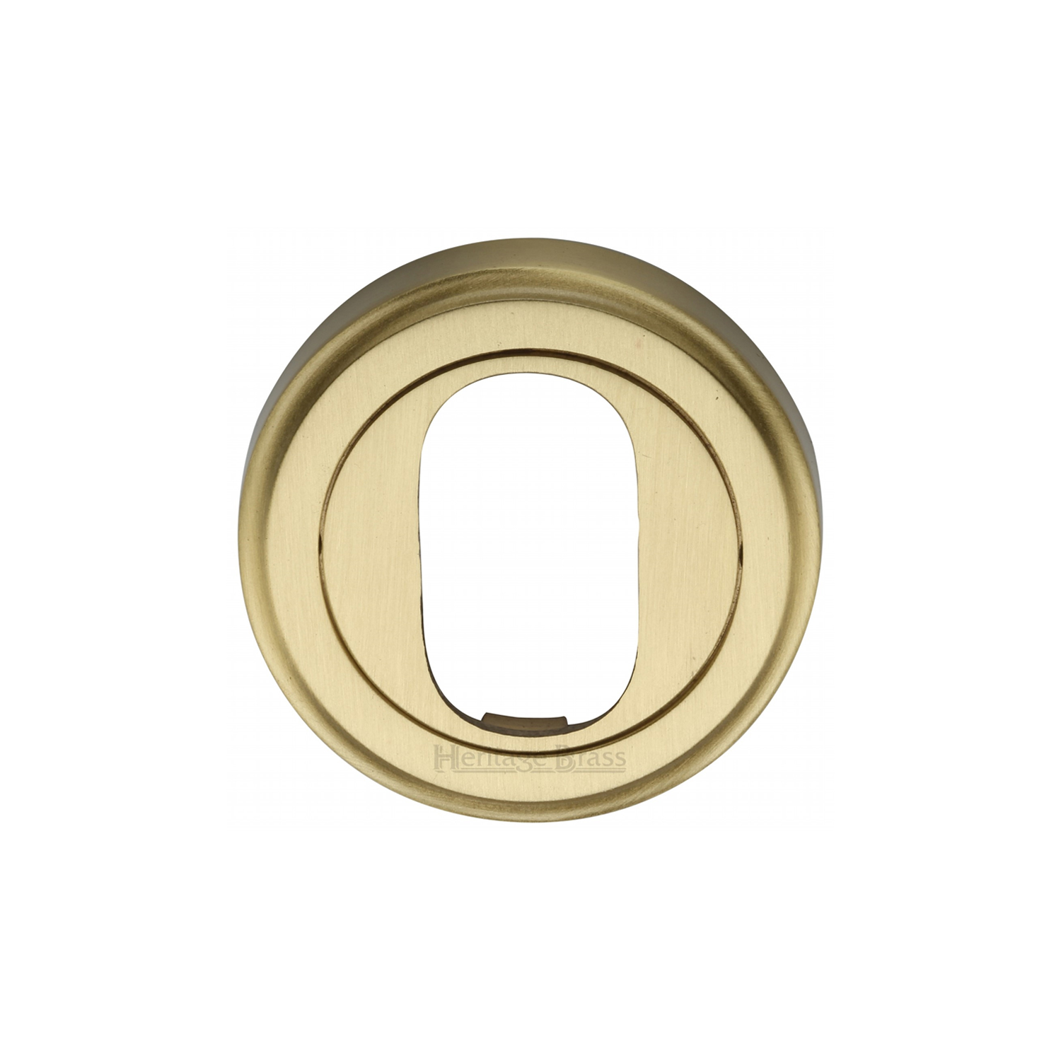 Door Accessories - Escutcheon - V5010 - Heritage Brass Oval Profile ...